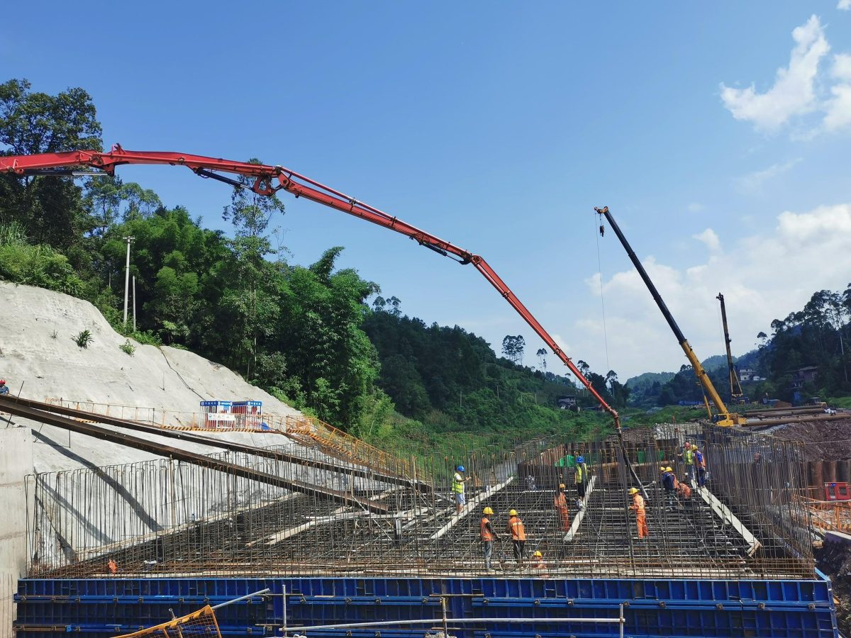 Pile Cap Steel Formwork – Pansol Bridge steel formwork_Highway steel ...